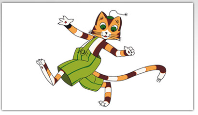 Mallan här och nu: Skärtorsdag med katten Findus